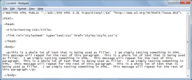HTML Part 10 - Attaching and Linking CSS