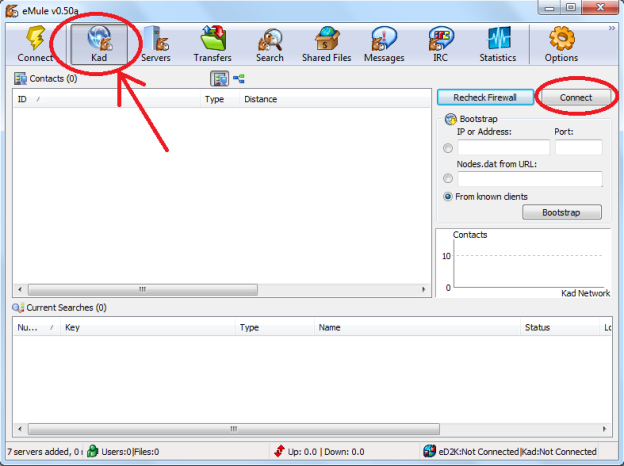 How to Connect to the ED2K and Kad Networks (eMule)