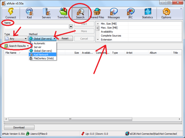How to Connect to the ED2K and Kad Networks (eMule)