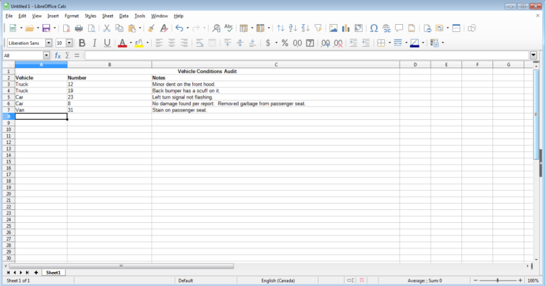Guide: LibreOffice Calc Part 4: Formulas - Freezenet.ca