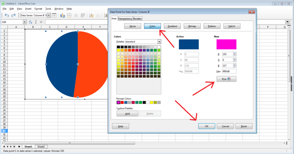Guide: LibreOffice Calc Part 5: Charts - Freezenet.ca