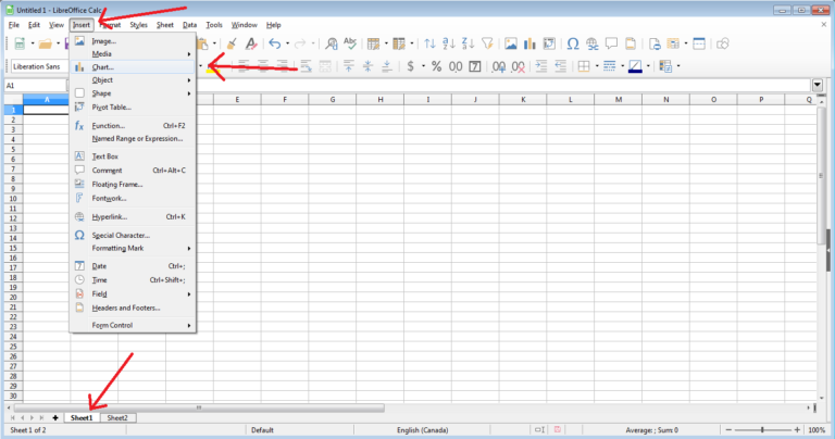 Guide: LibreOffice Calc Part 5: Charts - Freezenet.ca