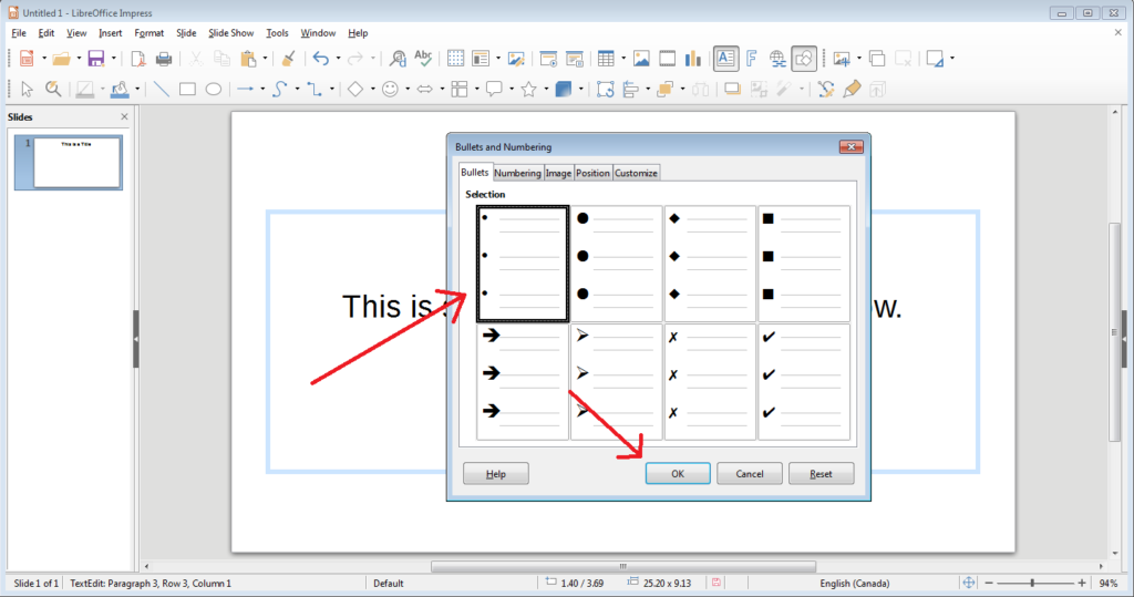 Guide: LibreOffice Impress Part 2: Text, Boxes and Images