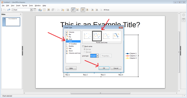 Guide: LibreOffice Impress Part 5: Charts - Freezenet.ca