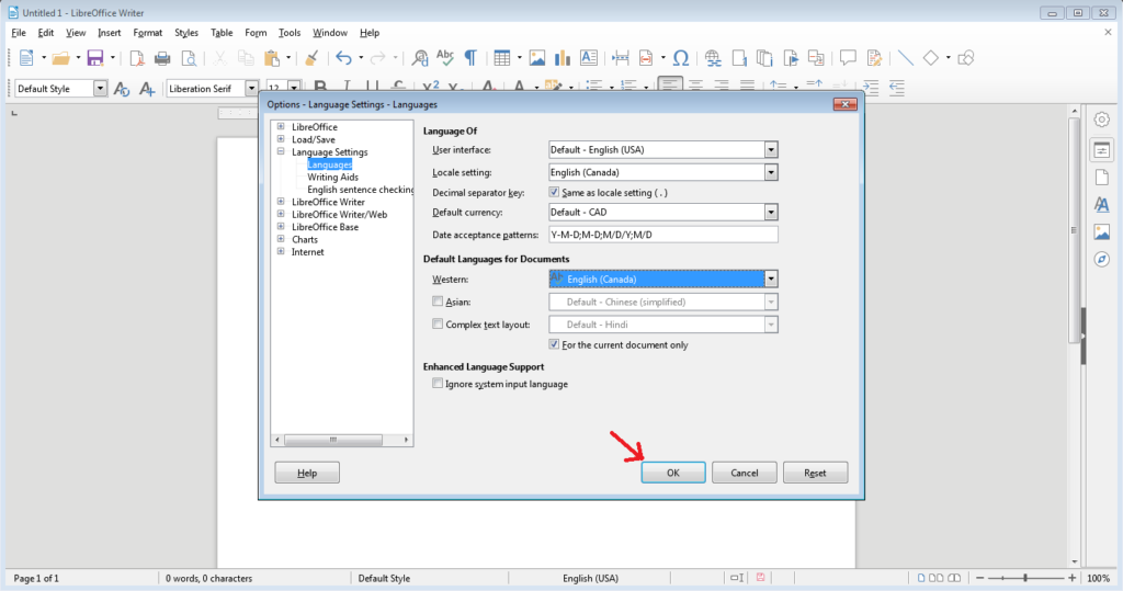 Guide Libreoffice Writer Part 1 Initial Configuration Freezenet Ca