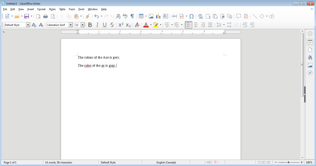 Guide Libreoffice Writer Part 1 Initial Configuration Freezenet Ca