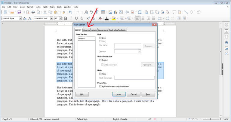 Guide: LibreOffice Writer Part 3: Paragraphs, Spacing, and Columns