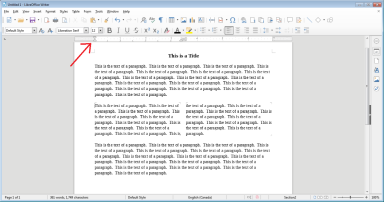 Guide: LibreOffice Writer Part 3: Paragraphs, Spacing, and Columns