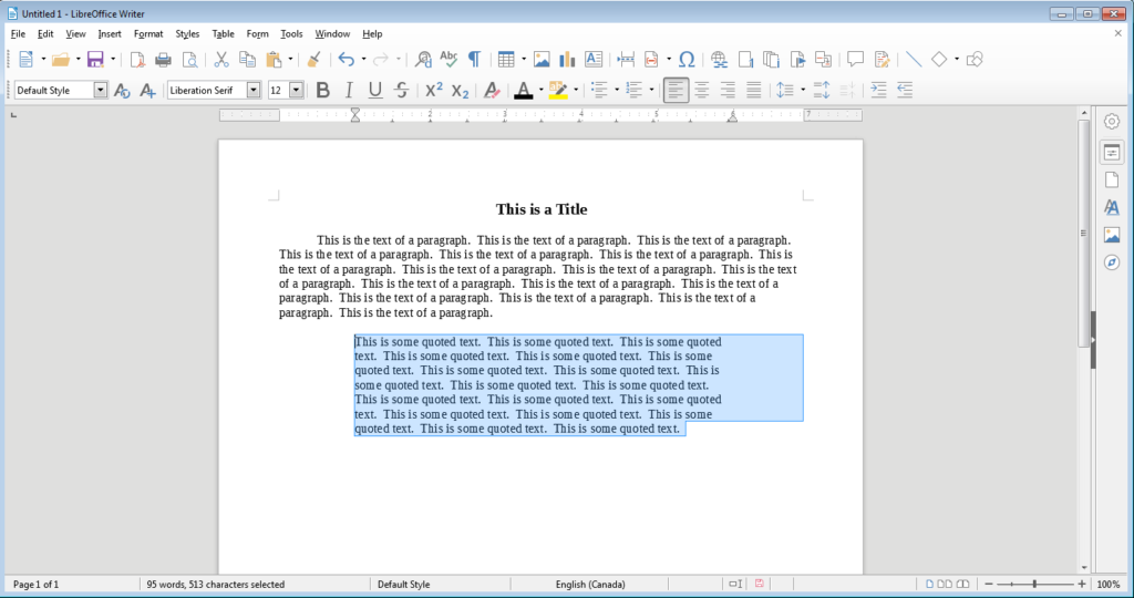 Guide: LibreOffice Writer Part 3: Paragraphs, Spacing, and Columns