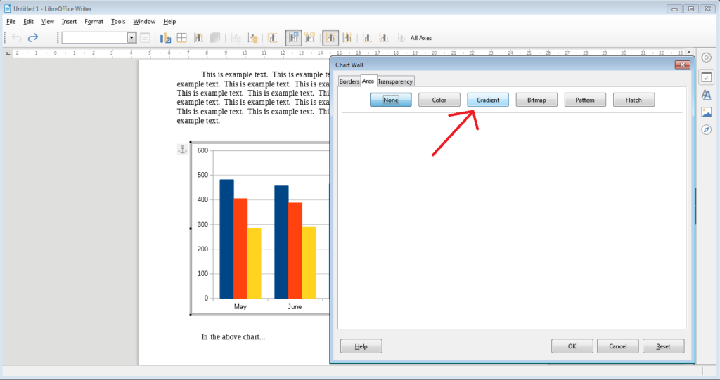Guide: LibreOffice Writer Part 5: Charts - Freezenet.ca