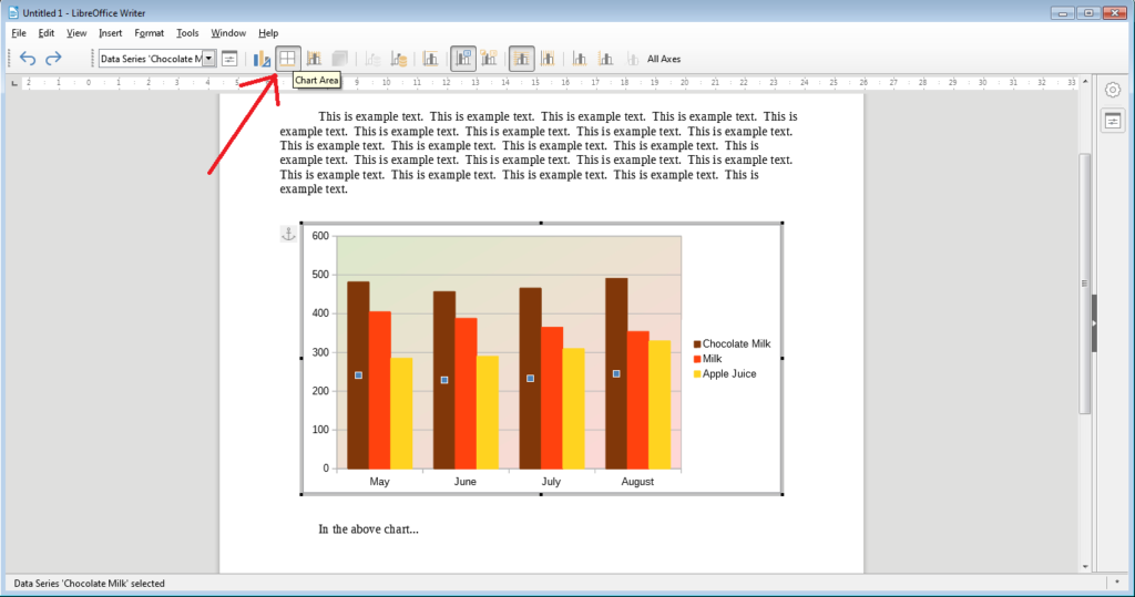 Guide: LibreOffice Writer Part 5: Charts - Freezenet.ca