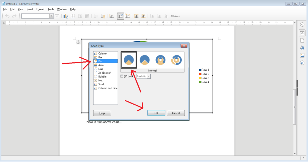 Guide: LibreOffice Writer Part 5: Charts - Freezenet.ca