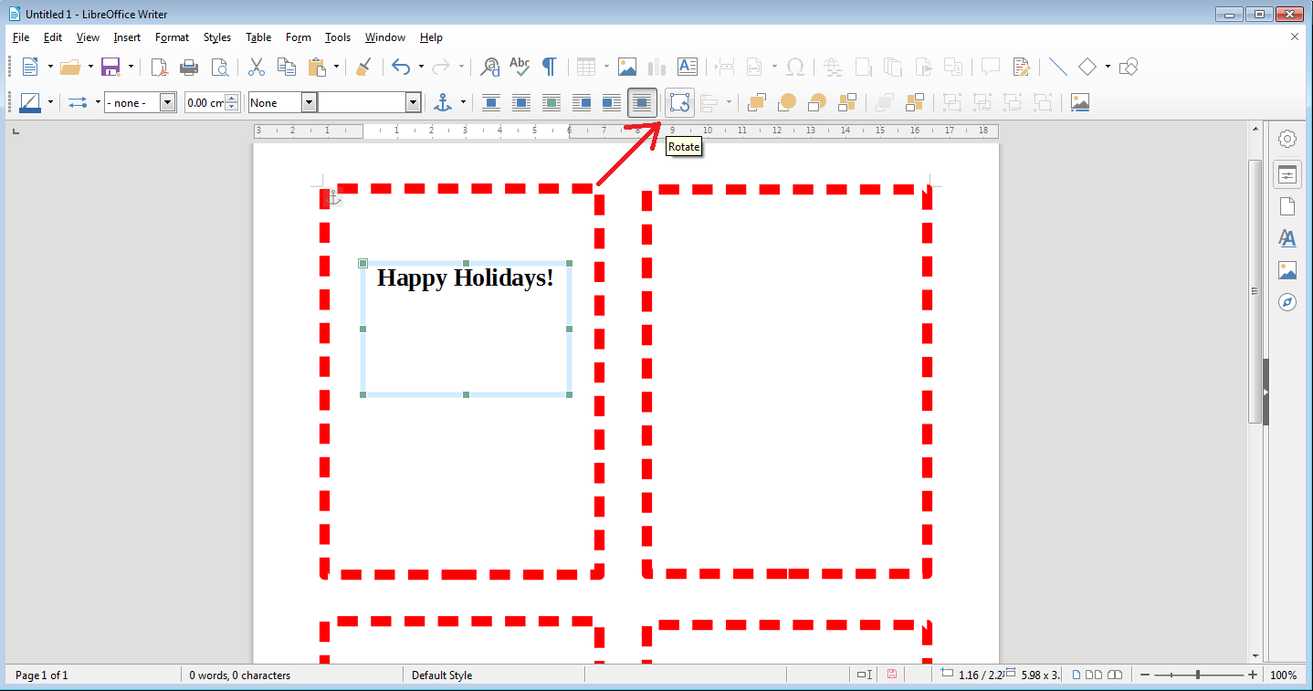 Guide: LibreOffice Writer Part 6: Objects (Boxes, Images, Text)